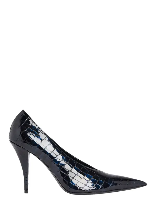 Retrofete 75mm Maureen Pumps - Blue