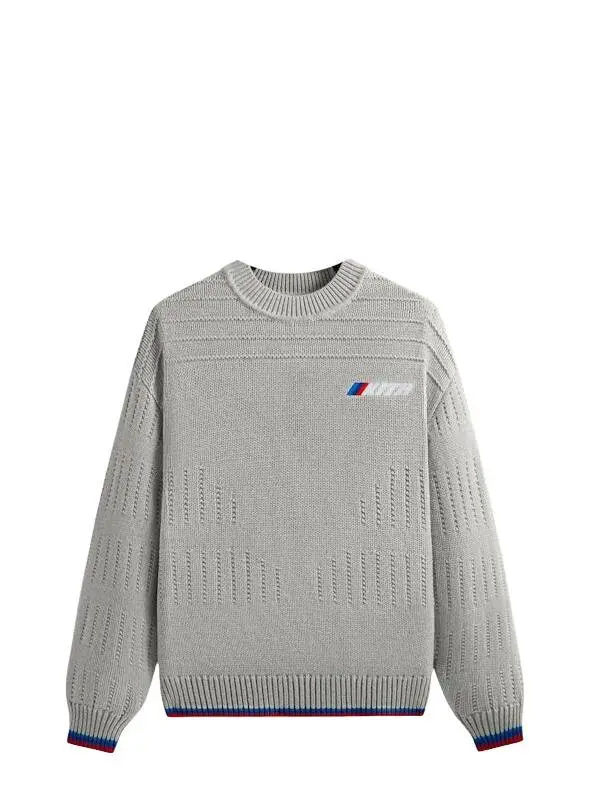 Kith X Bmw Sven Crewneck Sweatshirt - Light Heather Grey