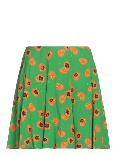 Kenzo Floral-print Mini Skirt - Green