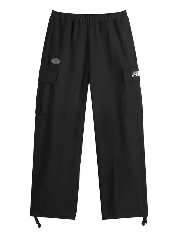 AAPE BY *A BATHING APE® Aape Cargo Sweatpants - Black