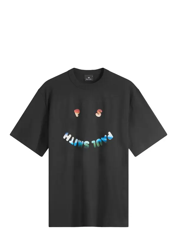 Paul Smith Ps Happy T-shirt - Black