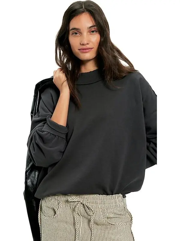 Free People We The Free Palm Springs Pullover - Black