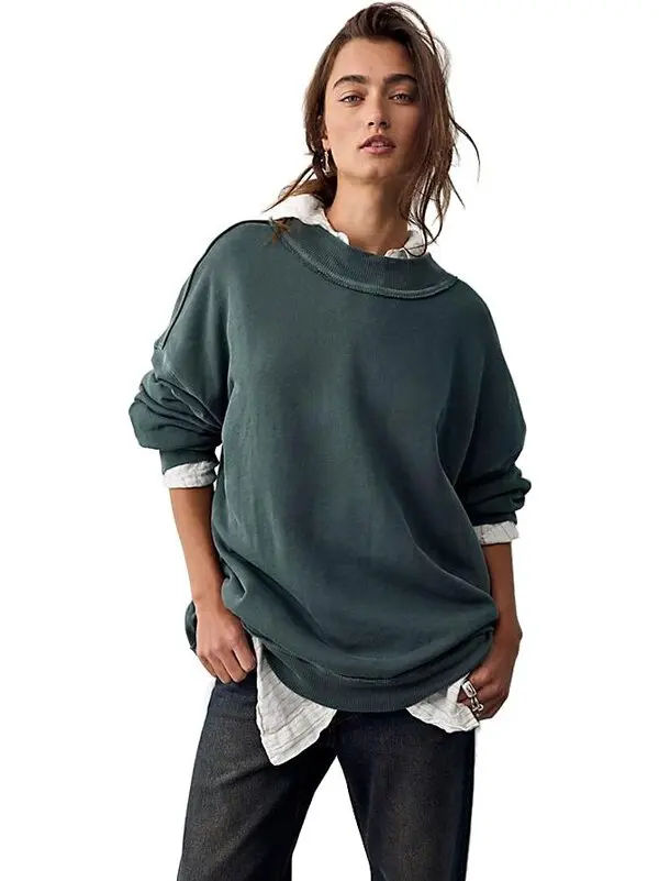 Free People We The Free Palm Springs Pullover - Seamoss
