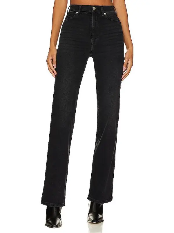 DR. DENIM Moxy Straight Jeans - Black