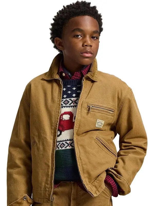 Ralph Lauren Cotton Canvas Jacket - Cliffdrive