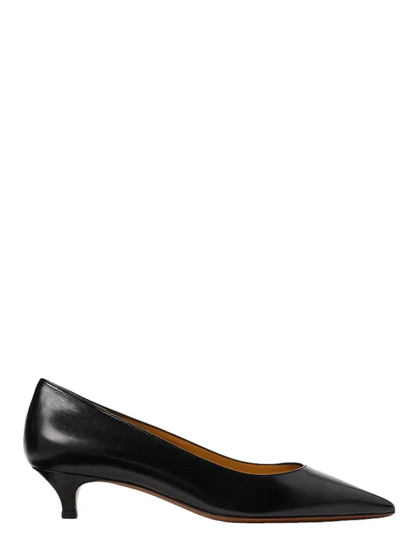 Ralph Lauren Tenney 35 Mm Goatskin Pump - Black