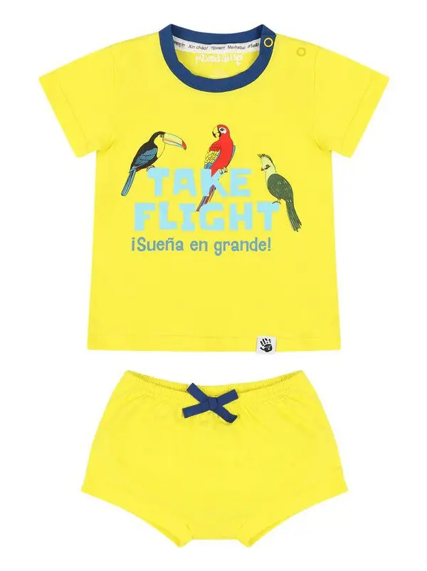 MIXED UP CLOTHING Tee And Bloomer Shorts Set - Take Flight