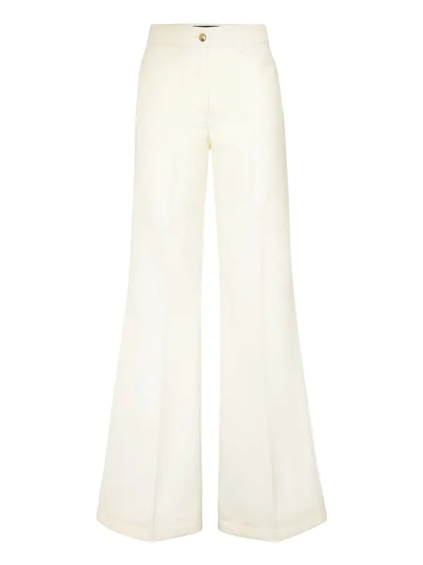 Philipp Plein Low-rise Trousers - White
