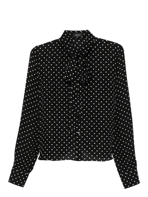 Wardrobe.NYC Silk Shirt - Black