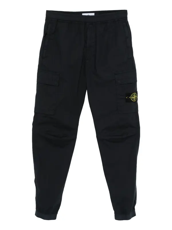 Stone Island Compass-badge Track Pants - Blue
