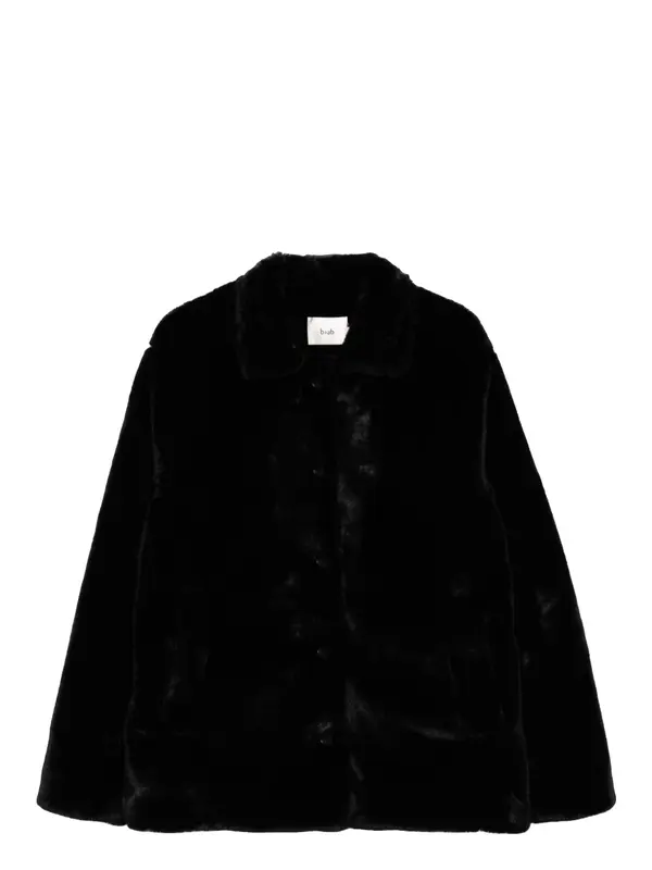 B+AB Faux Fur Jacket - Black