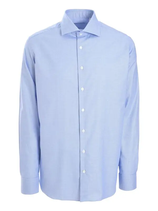 TOMBOLINI Checkered Shirt - Blue