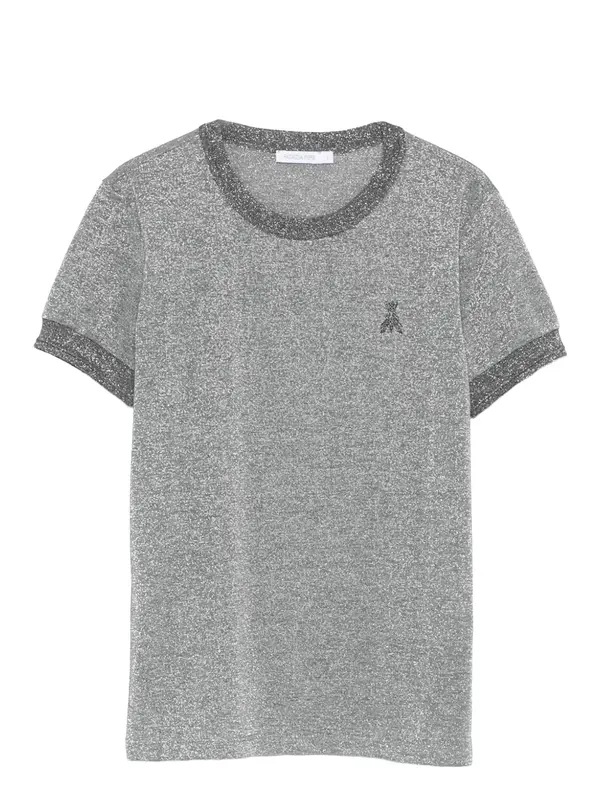 Patrizia Pepe Knitted T-shirt - Grey