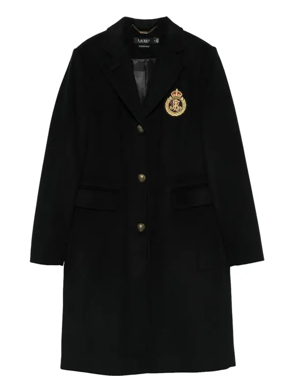 Ralph Lauren Single-breasted Coat - Black