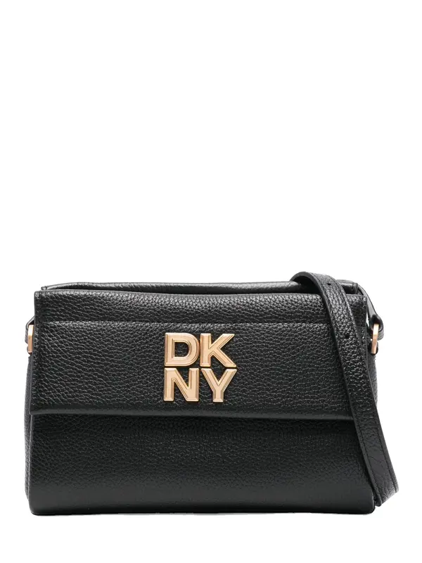 Dkny Logo Cross Body Bag - Black