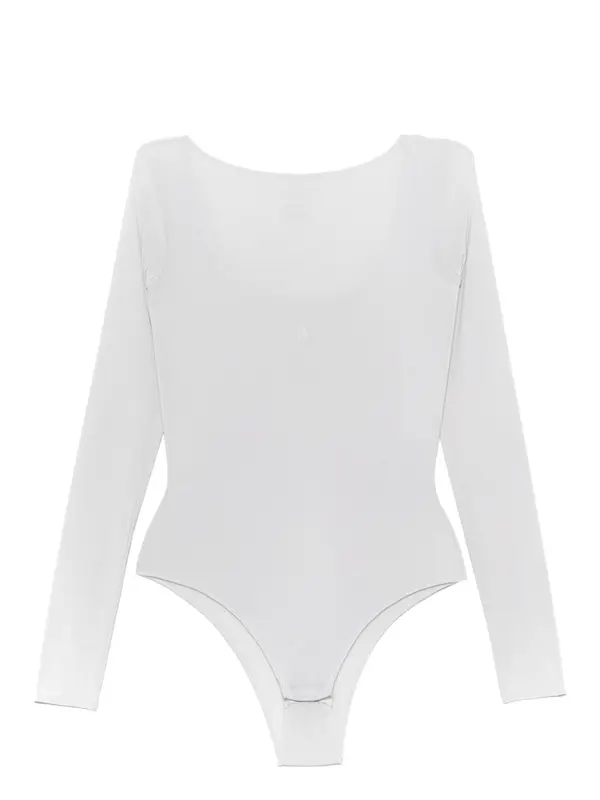 Patrizia Pepe Fly-motif Bodysuit - Grey