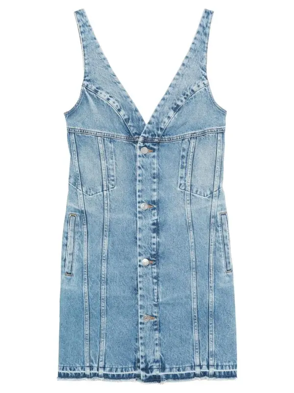 Stella McCartney Denim Mini Dress - Blue
