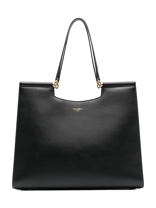 Dolce & Gabbana Small Sicily Tote - Black