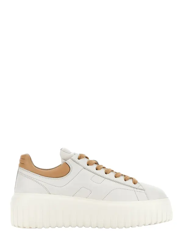 Hogan H-stripe Sneakers - White