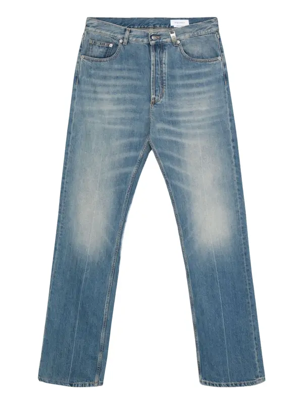 Alexander McQueen Straight-leg Jeans - Blue