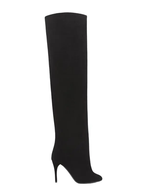 Alaïa Suede Over-the-knee Stiletto Boots - Black