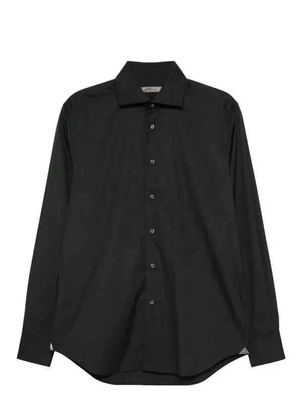 Corneliani Classic-collar Shirt - Black