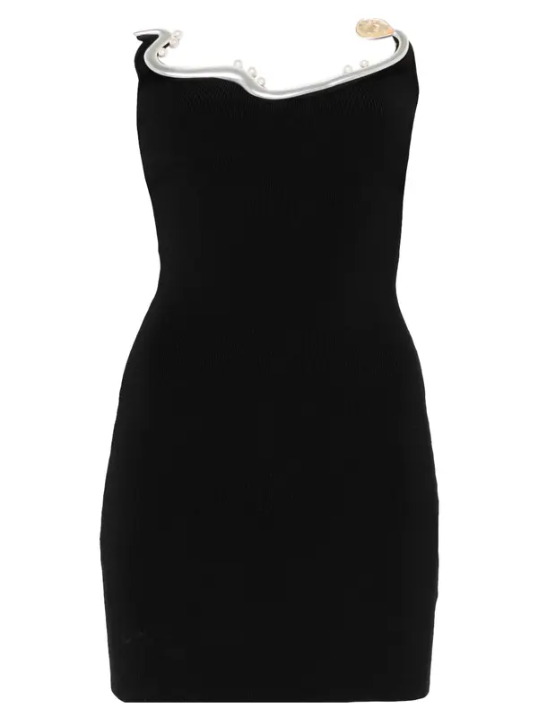 Christopher Esber Mollusk Mini Dress - Black