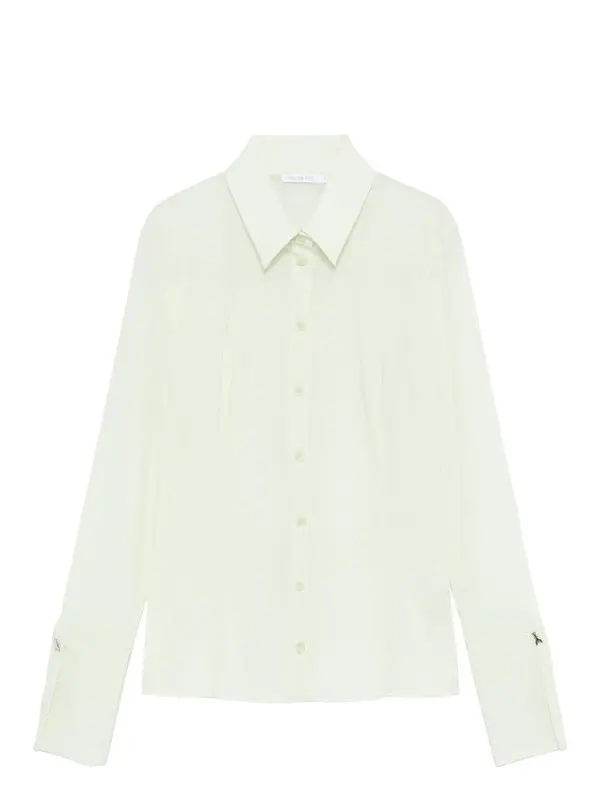 Patrizia Pepe Organza Shirt - Green