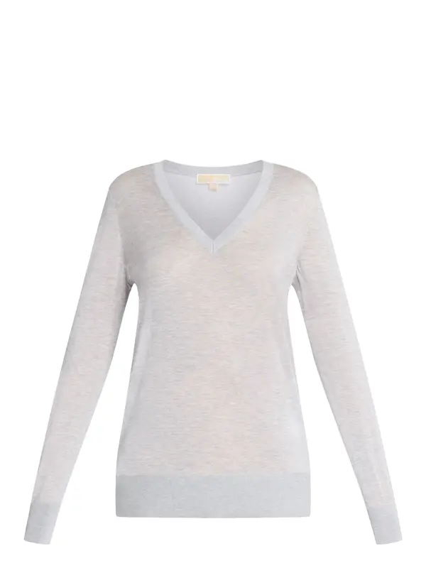 Michael Kors V-neck Sweater - Grey