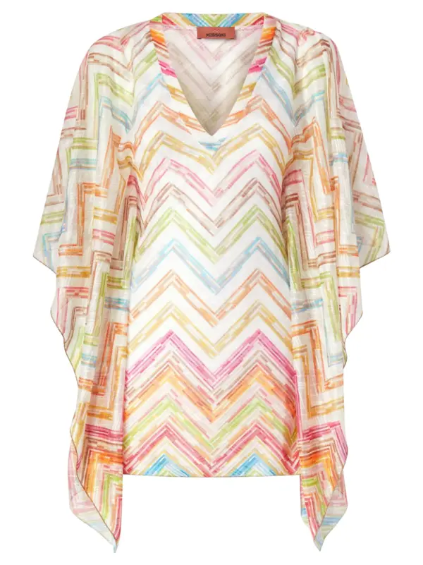 Missoni Printed Mini Dress - White