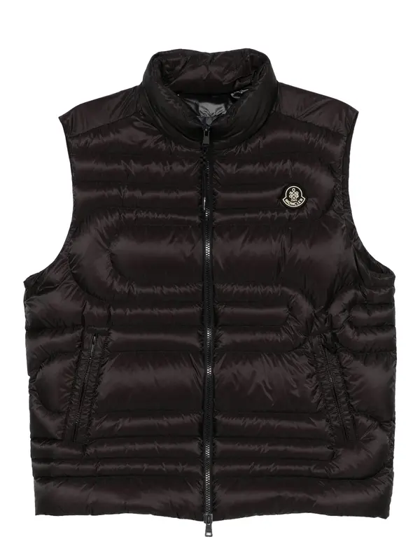 Moncler Padded Gilet - Black