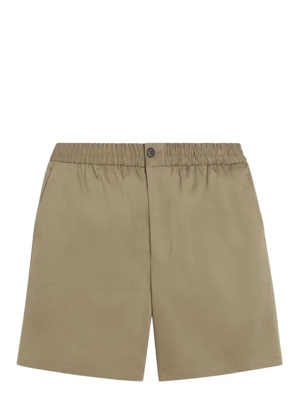 Ami Cotton Shorts - Neutrals