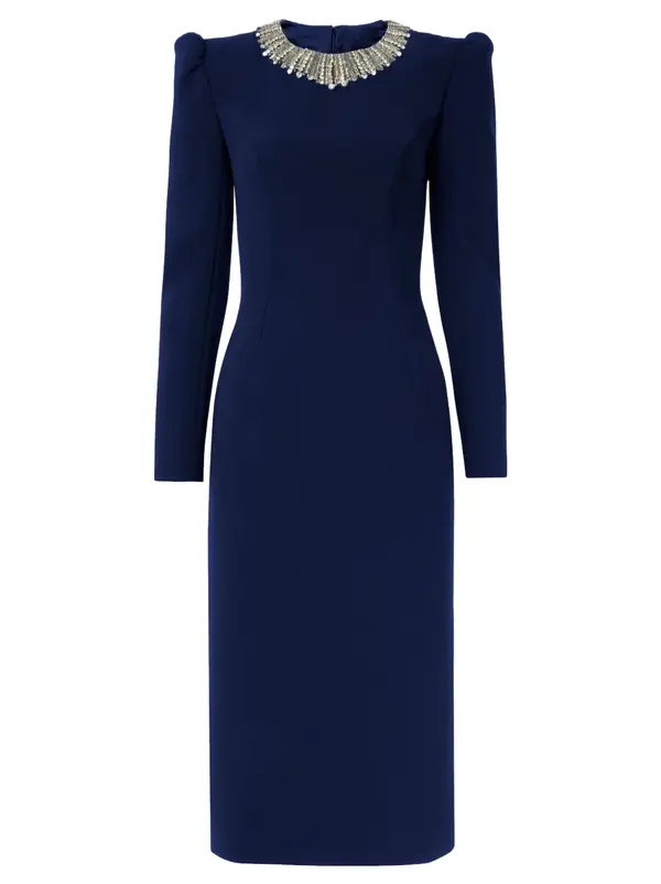 Jenny Packham Cora Mid-length Dress - Blue