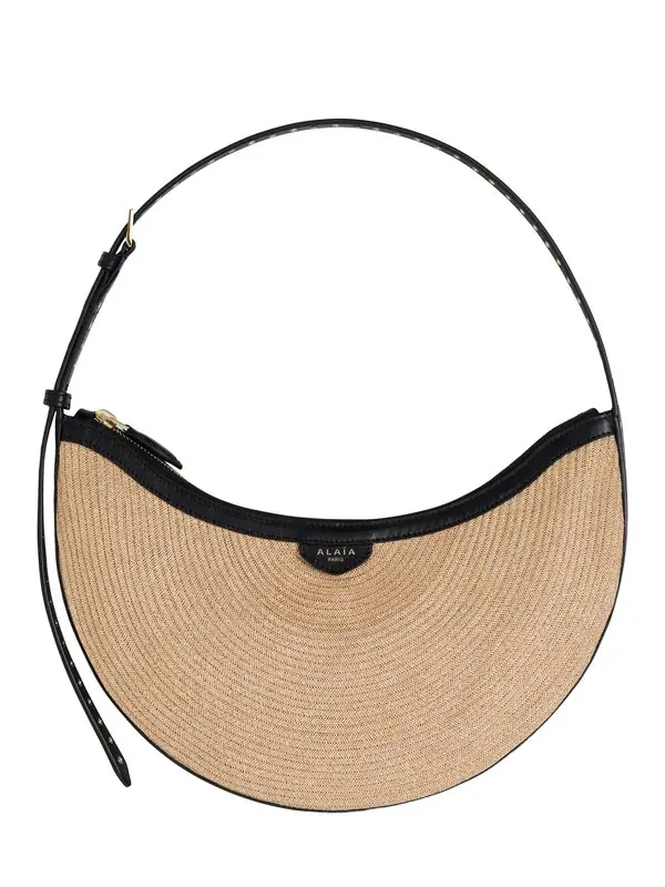 Alaïa Small Demi Lune Shoulder Bag - Neutral