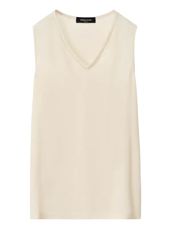 Fabiana Filippi Sablé Tank Top - Neutrals