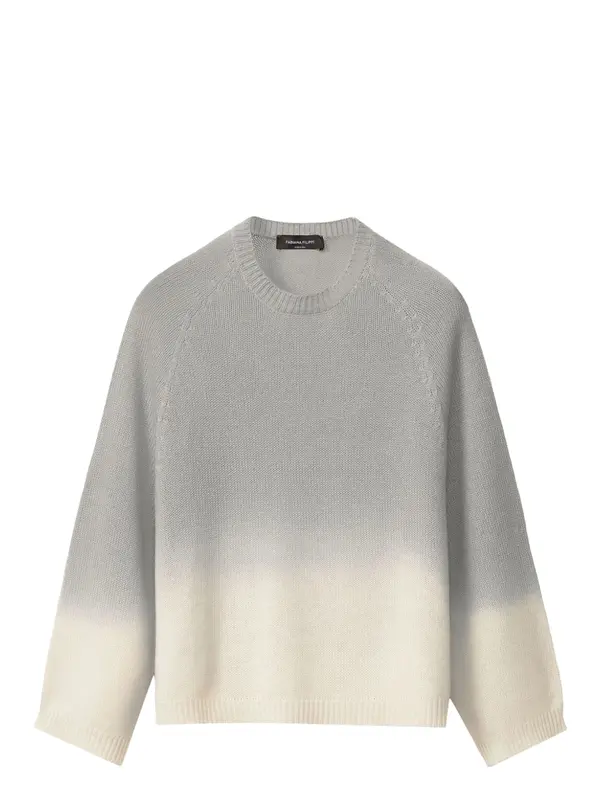 Fabiana Filippi Gradient-effect Sweater - Grey