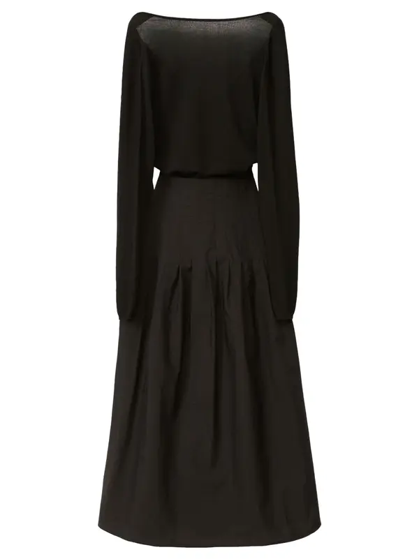 Fabiana Filippi Flared Dress - Black