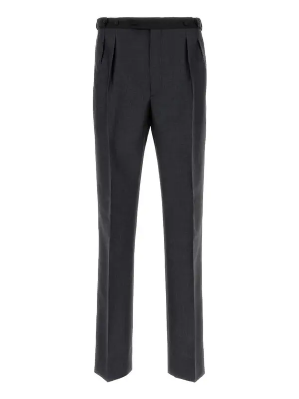 Prada Mohair Blend Pant - Grey