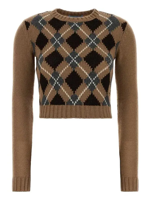 Prada Cashmere Sweater - Brown