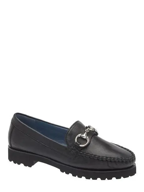Robert Zur Soho Classic Bit Loafer - Black
