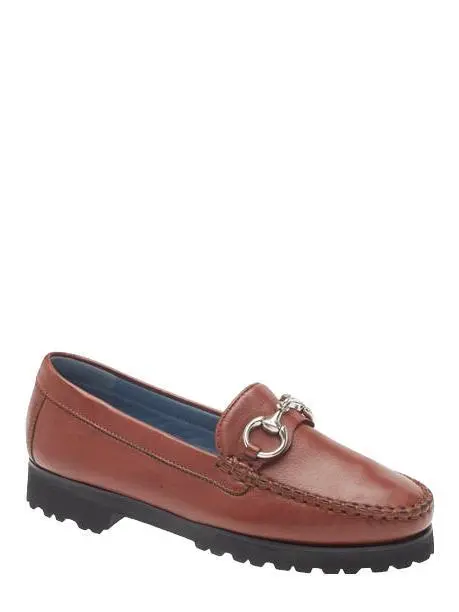 Robert Zur Soho Classic Bit Loafer - Luggage