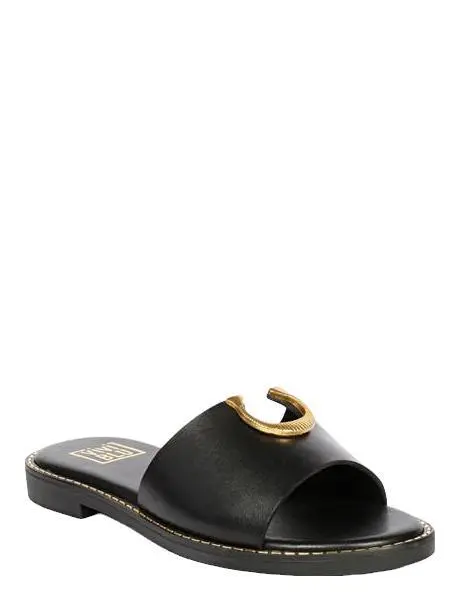 VIVI BLU Saint G Amber Slide Sandal - Black
