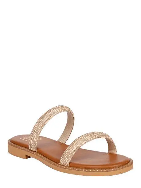 VIVI BLU Saint G Zaeneb Slide Sandal - Champagne