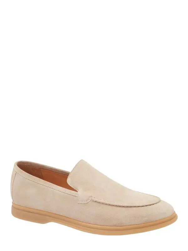 Eleventy Suede Loafer - Taupe