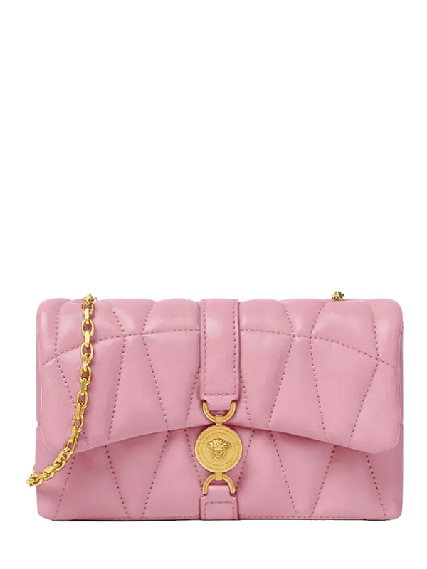 Versace Kleio Quilted Mini Bag - Pink