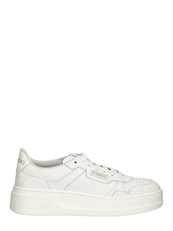Iceberg Leather Sneakers - White