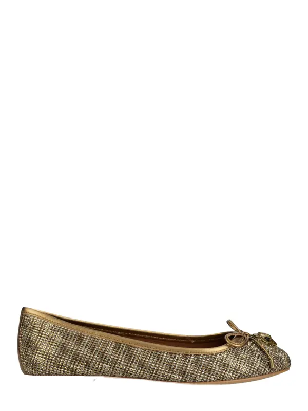 Kurt Geiger Eagle Ballet Flats - Neutrals