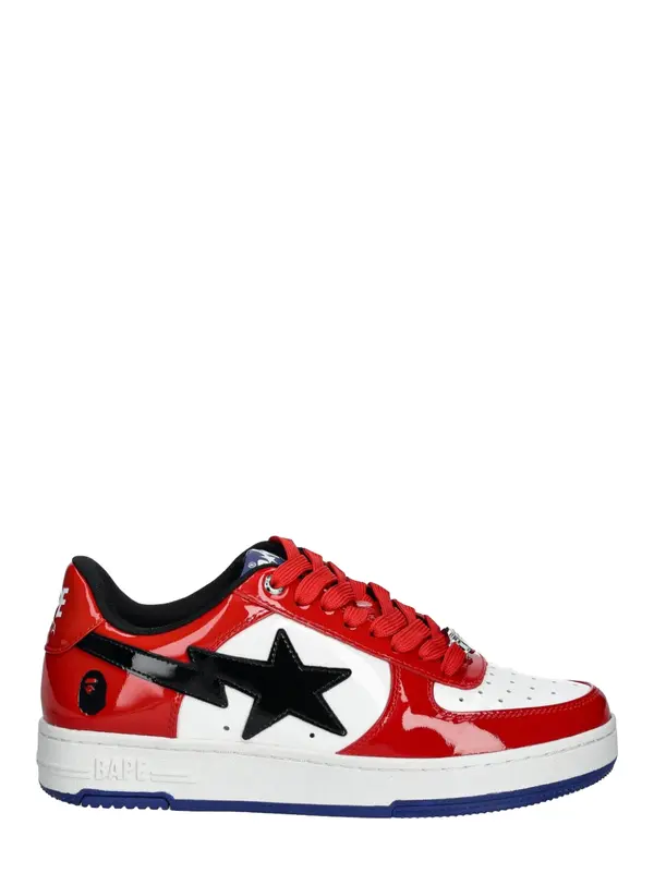 A BATHING APE Sta Sneakers - Red