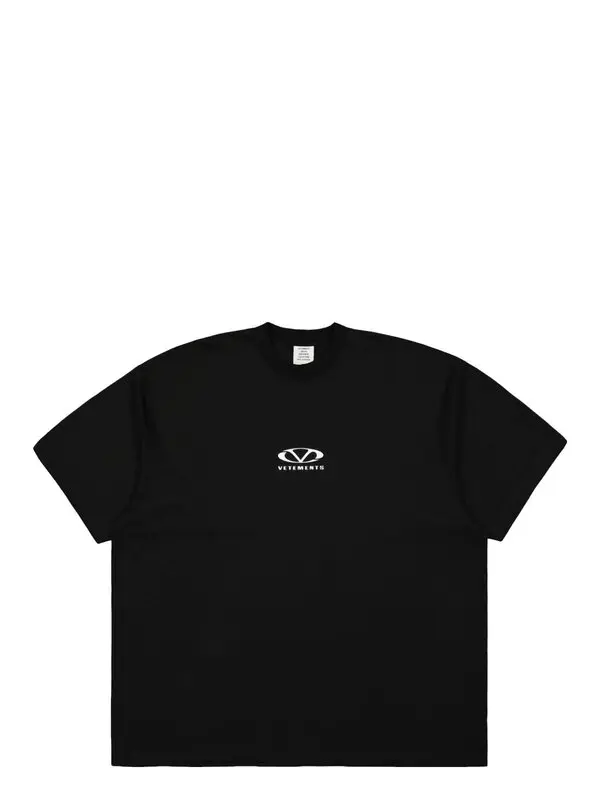 Vetements Logo-print T-shirt - Black