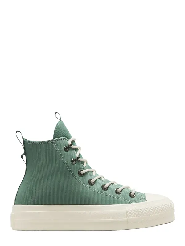 CONVERSE Chuck Taylor All Star Lift Platform High Top Sneakers - Green